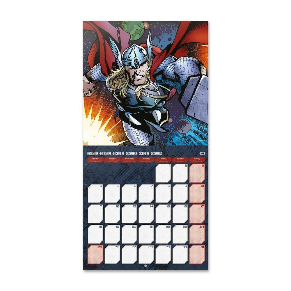 Prylar och saker med motiv från Marvels superhjältar